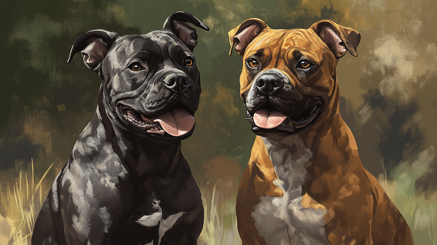 American Staffordshire Terrier History: A Journey Through Time - Lens ...